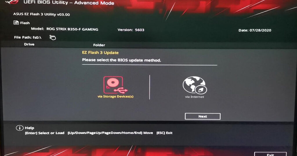 آموزش آپدیت بایوس مادربرد با چند روش ساده